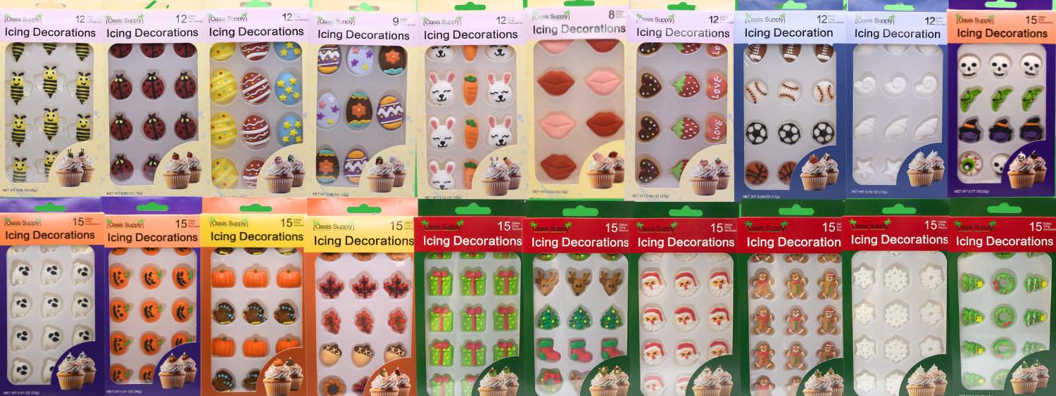 Oasis Supply - Cake Decorating, Candy Making, Food Packaging, Toys ...